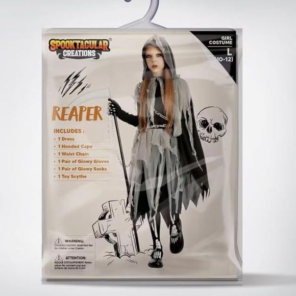 Costumes | Spooktacular Creations Girl Grim Reaper Costume | Poshmark